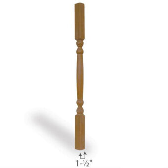 Contemporary Spindle — 2x2 - 1 1/2" - Mr. Spindle, Inc.