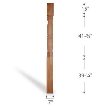 Wood Porch Posts | Turned Porch Posts | Mr. Spindle