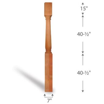 Victorian Porch Post — 8x8 - Mr. Spindle, Inc.